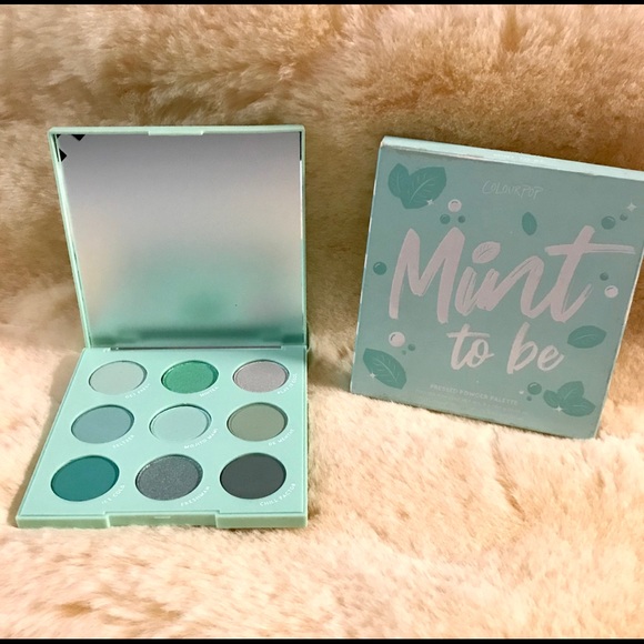 Colourpop | Makeup | Nib Colourpop Mint To Be Eyeshadow Palette | Poshmark